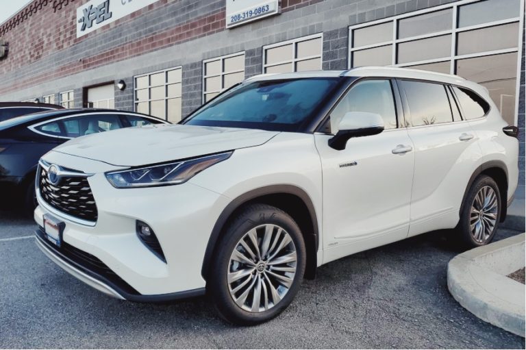 XPEL Boise | Blog | 2020 Toyota High Lander Gets Protected With XPEL